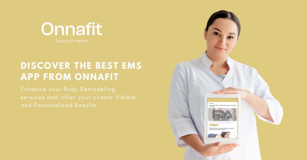The Onnafit EMS App for Body Sculpting
