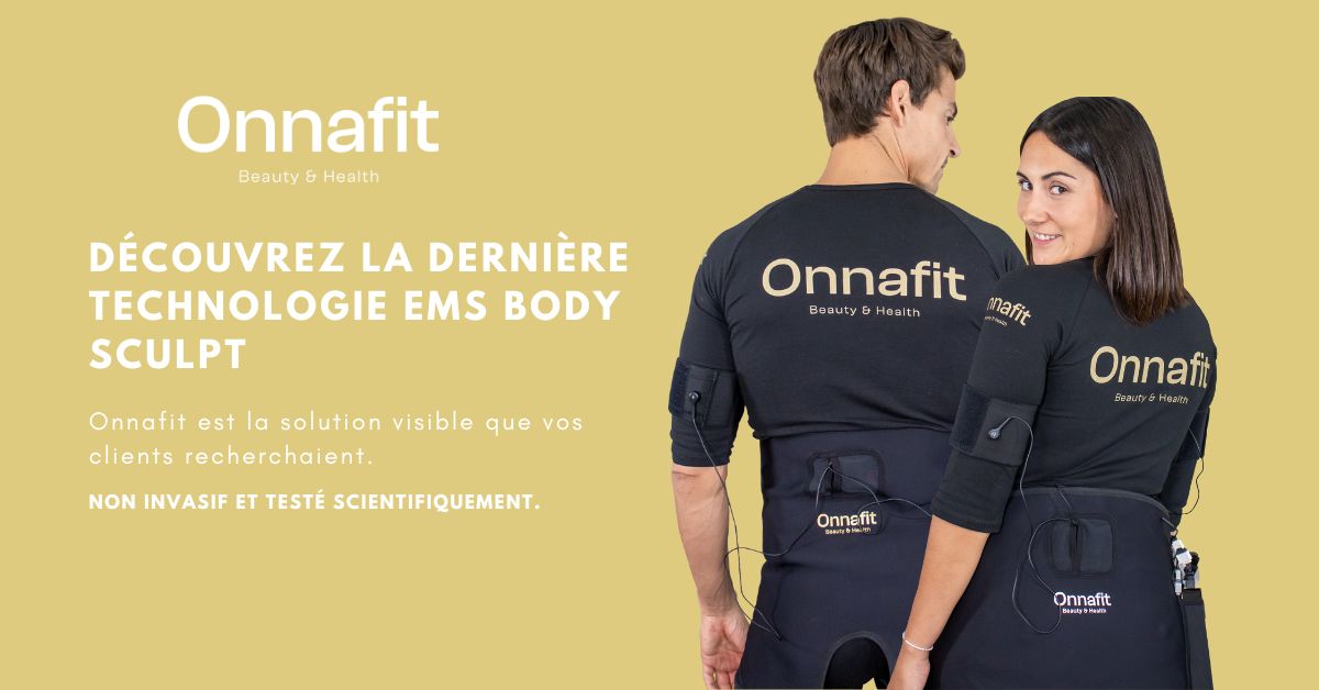 Découvrez la dernière technologie EMS Body Sculpt avec Onnafit